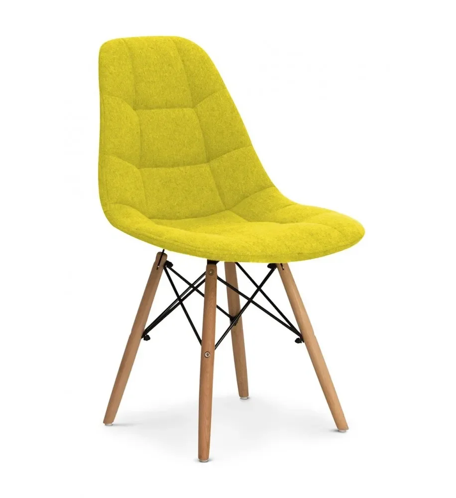 Mid Century Modern Kitchen Velvet Dining Chair With Metal Leg High Back ...