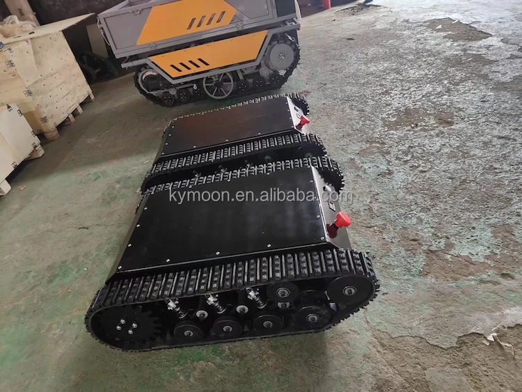 Rubber Crawler Tracked Vehicle Chassis - Durable & Versatile