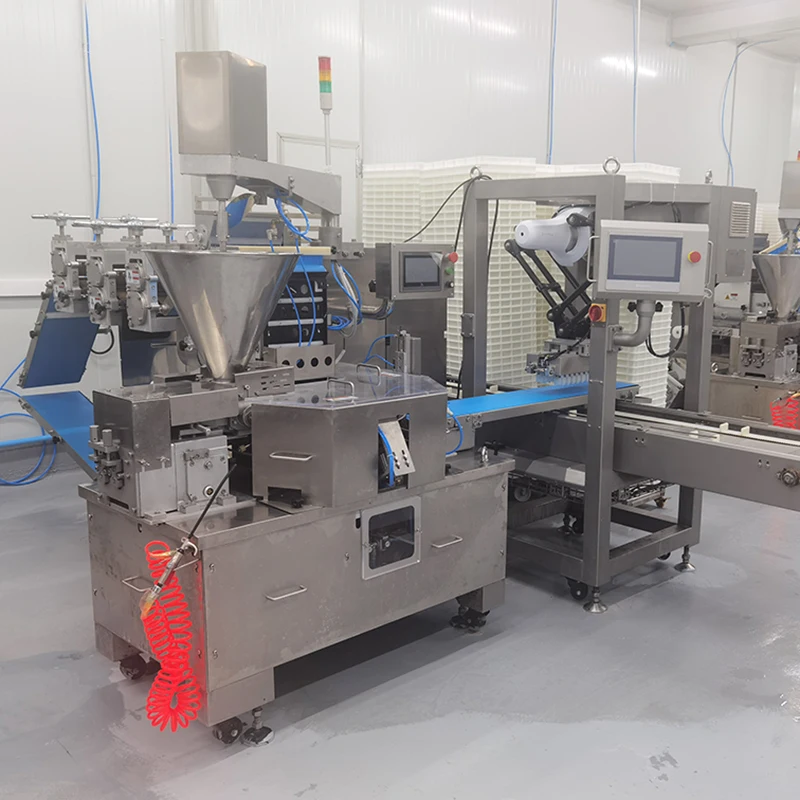 Large Electric Automatic Round Japanese Gyoza Machine Nepal Dumpling ...