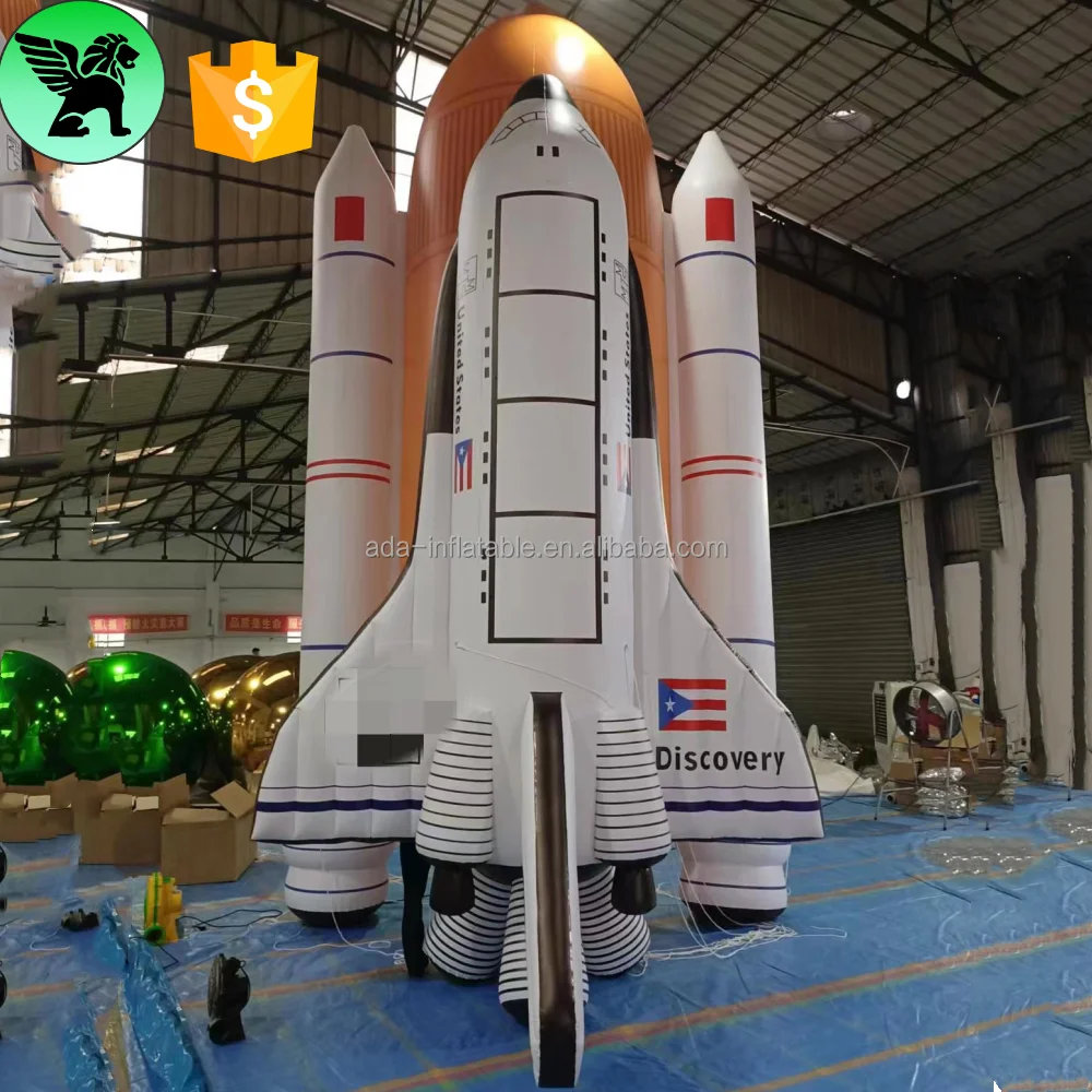 22.96ft Giant Helium Spaceship Inflatable Decoration Customized Event ...