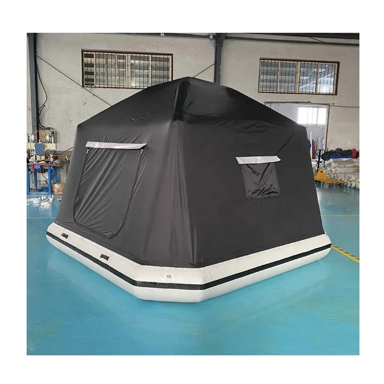 High Quality Airtight 2 Person Inflatable Water Floating Tent Raft ...