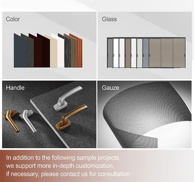 Sunhohi Micro Ventilation Windows Wind Water Sound Proof Aluminum Large ...