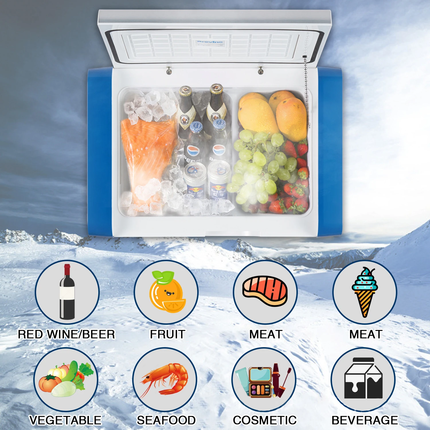 Home Office Apartment Car 20l Compressor Car Refrigerator Travel ...