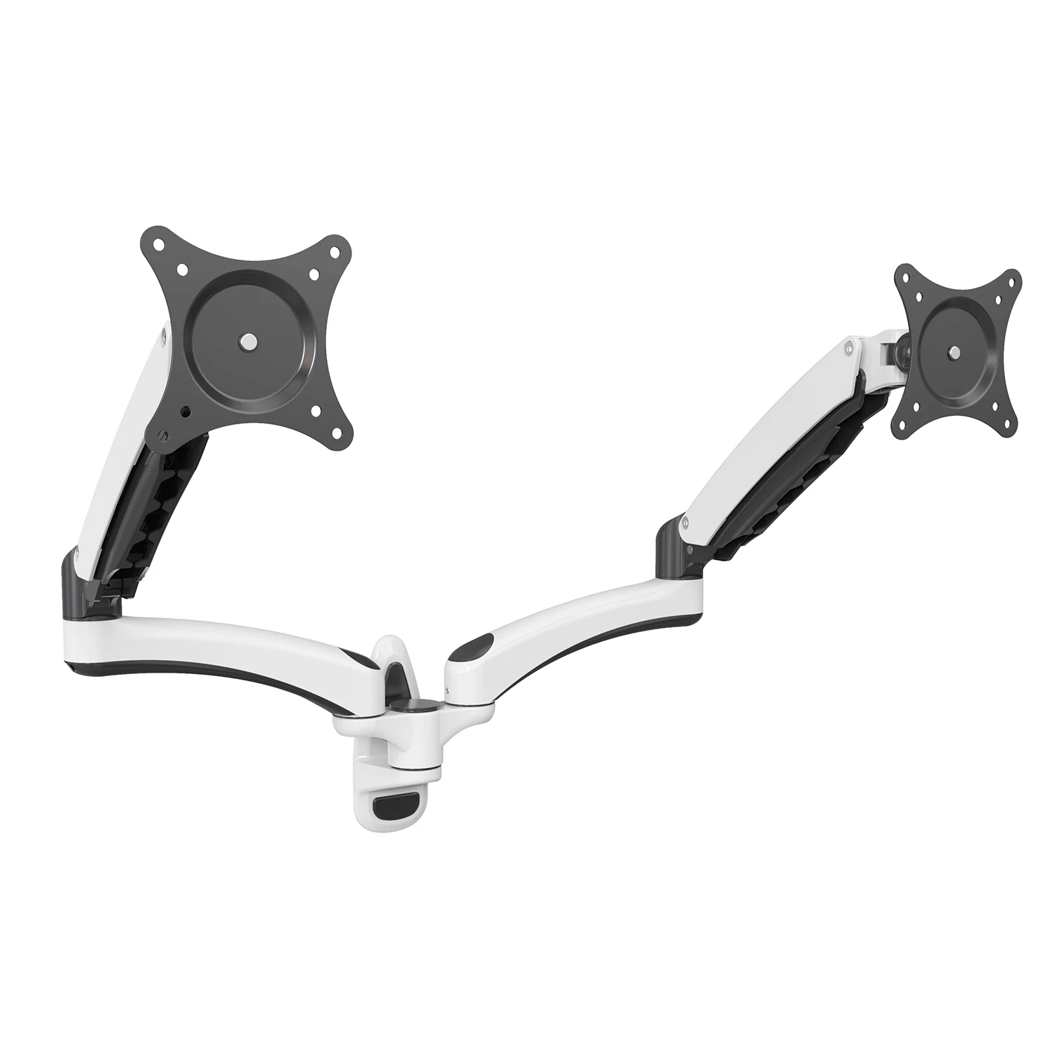 V-mounts Mechanical Spring Wall Mount Dual Monitor Arm Stand with ...