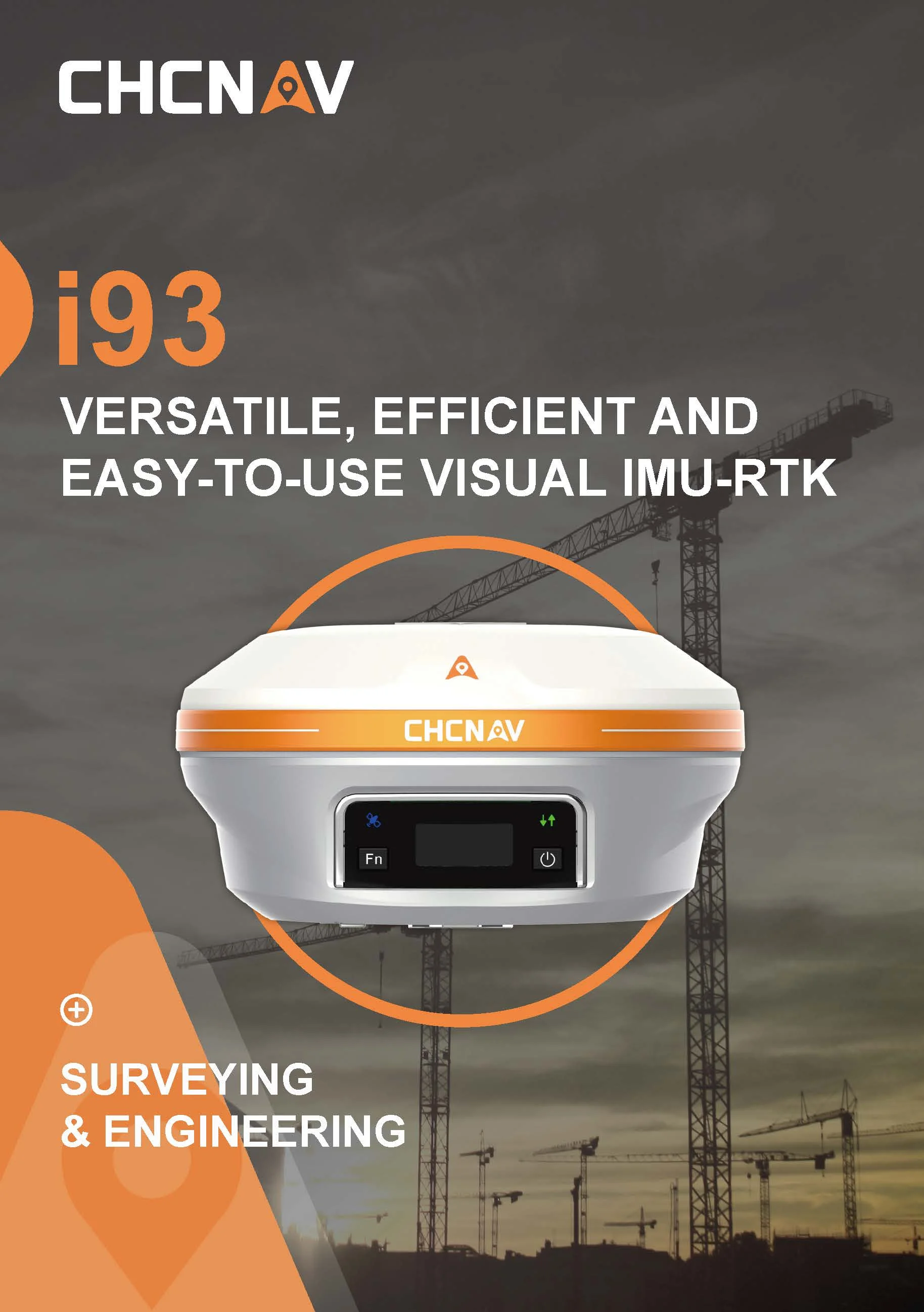 High Precision GNSS RTK I93/x16 3D Scanner and Visual Rtk for Land Survey Surveying Instrument ...