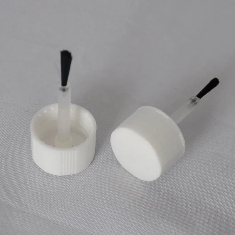 18din Black And White Plastic Brush Cap Seal Fine Oil Bottle Brush Lids ...