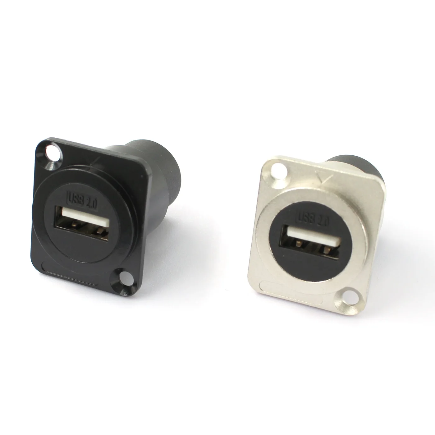 Usb 2.0 Socket D-type Module D Type Panel Mount Socket Usb 2.0 Female ...