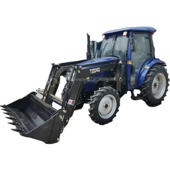 New Design Tracteur Traktor Blue Color 50hp 55hp 4 Wheel Farm Small ...