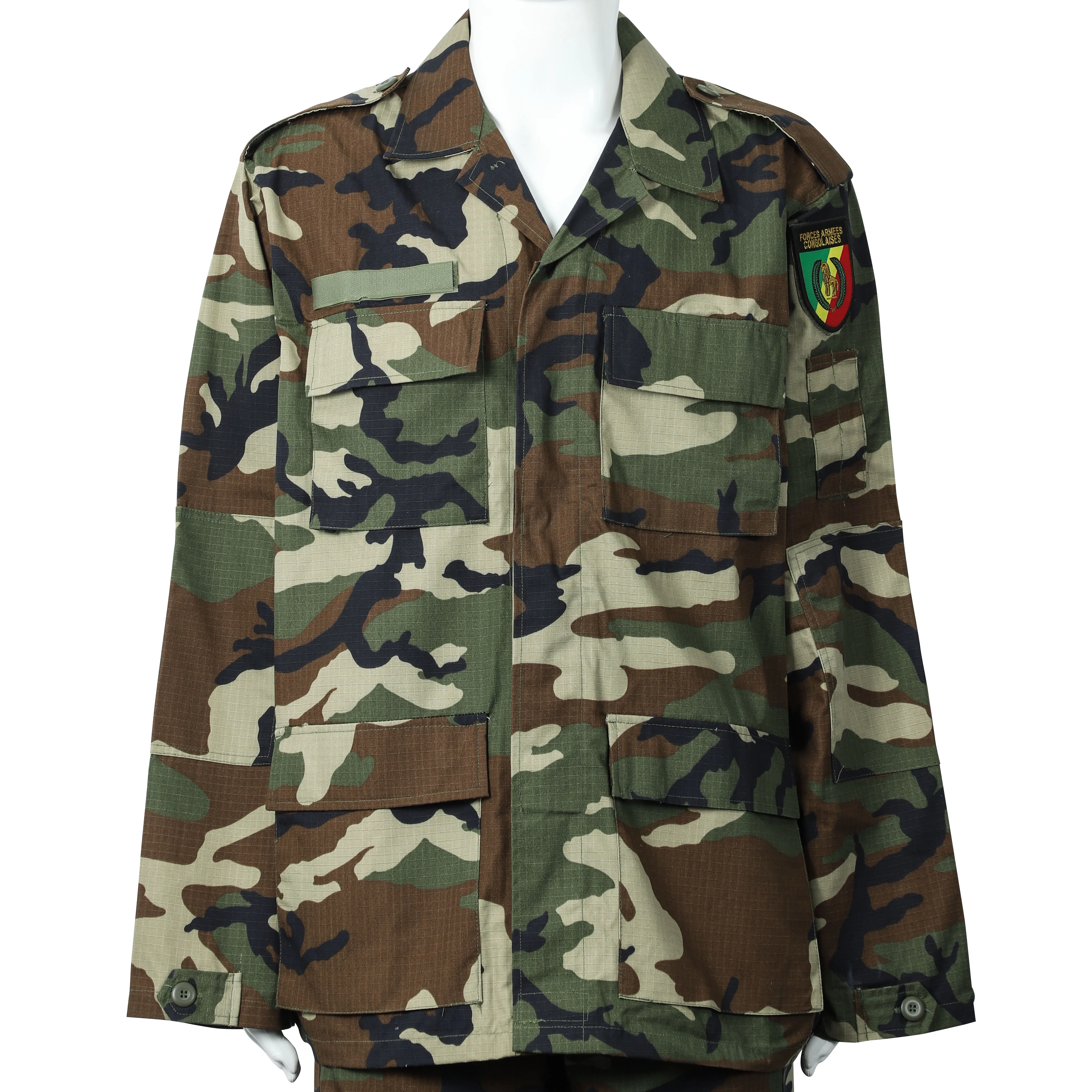 Cameroon Army Uniform - Camouflage Tactical Combat Gear