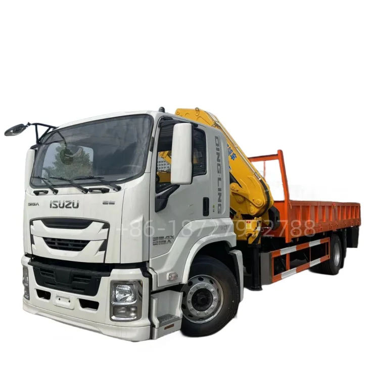 Japan Chassis 1suzu Promotion Truck Crane 5 Ton 10 Ton Hydraulic Mobile ...