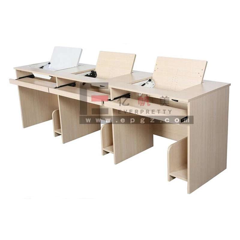 Modern Laboratory Furniture - Computer Table for 3 Students