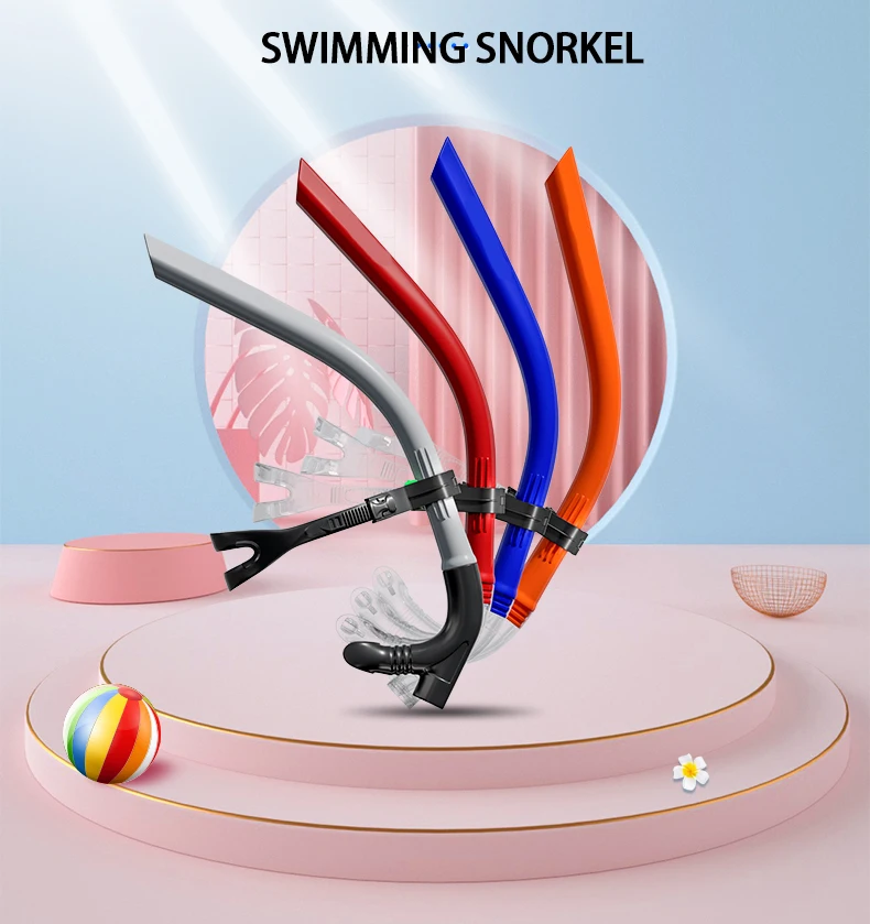 Factory Customized Logo Swimming Snorkel Air Drop Safety Swimmer Breath ...