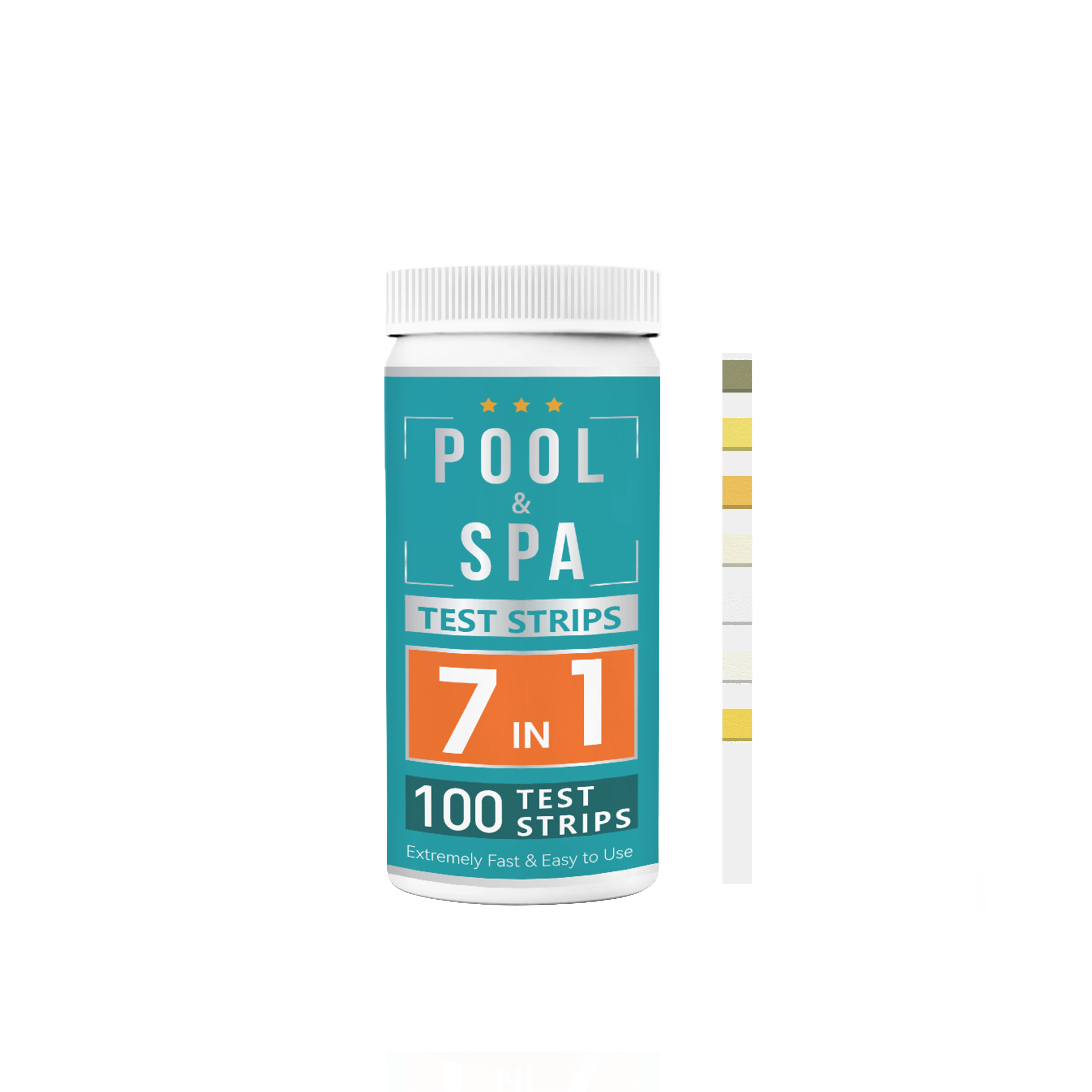 7 Way Swimming Pool Water Quality Test Strips Test Strip For Water Test ...