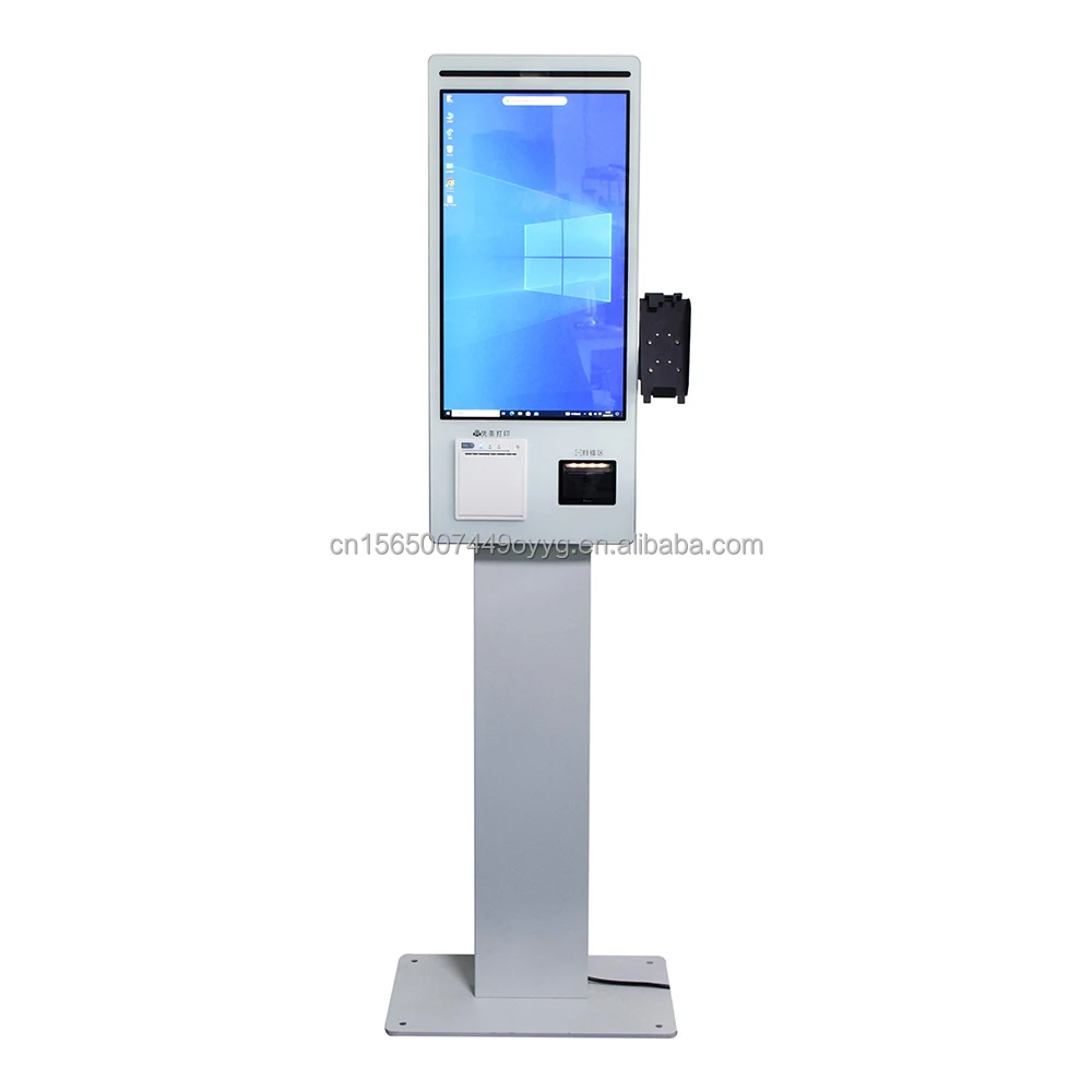 Self Serve Checkout Desktop Android Restaurant Kfc Order Pos Terminal Floor Stand Wall Mounted ...