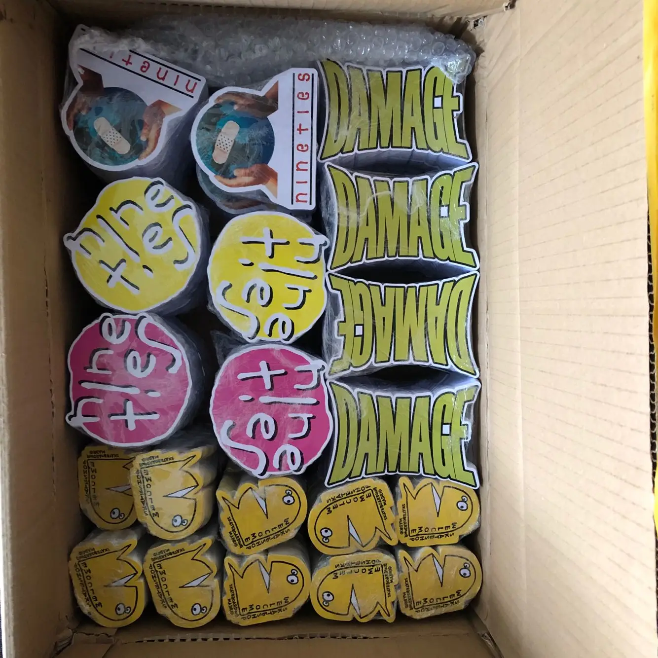 Uv Resistant Advertising Use Self Adhesive Die Cut Logo White Vinyl ...