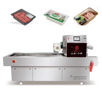 Durian Jackfruit Vacuum Map Tray Sealing Machine Dh-lzq Automatic ...