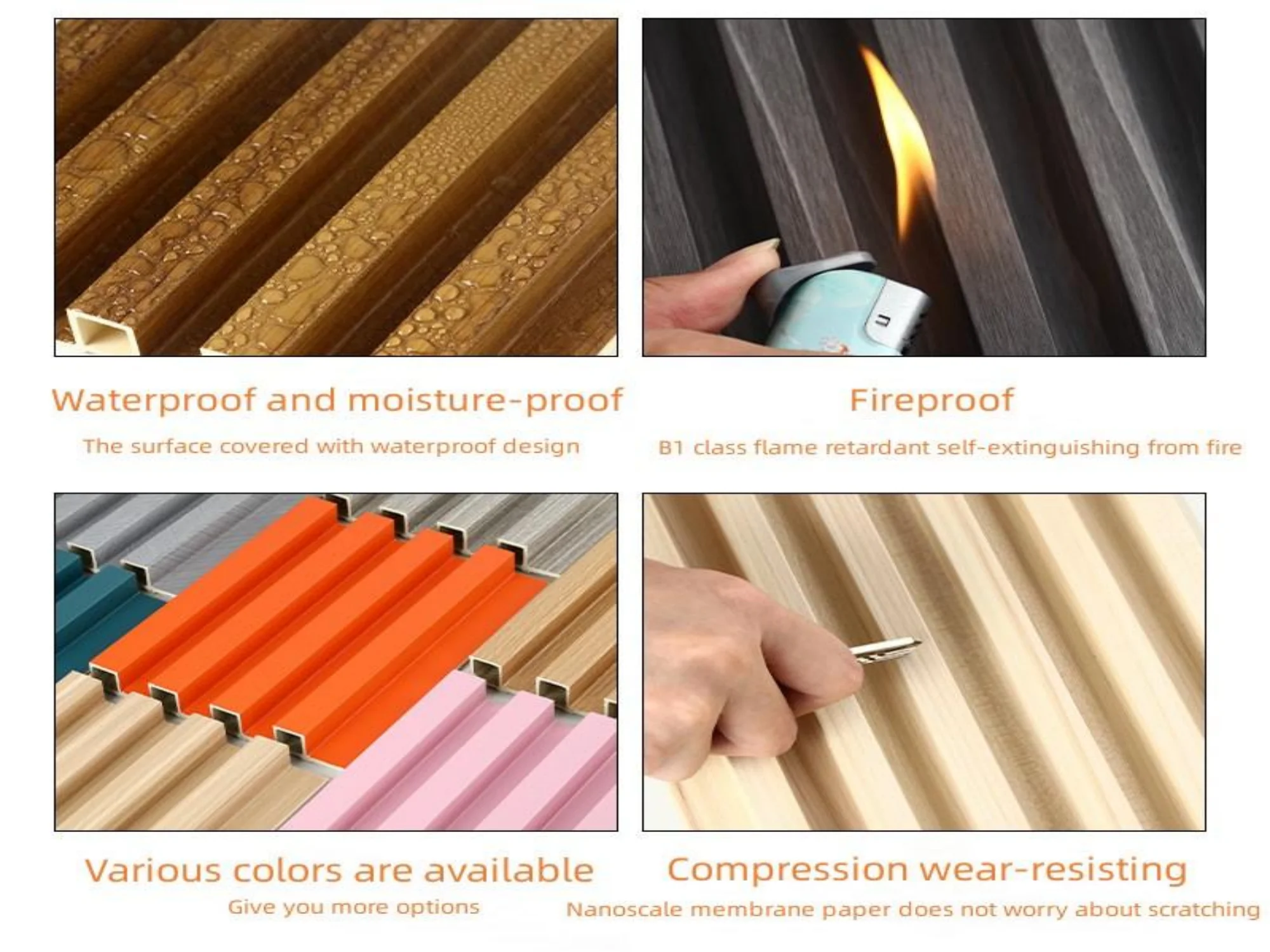 Eco-friendly WPC Wall Panels - Durable & Stylish Solutions