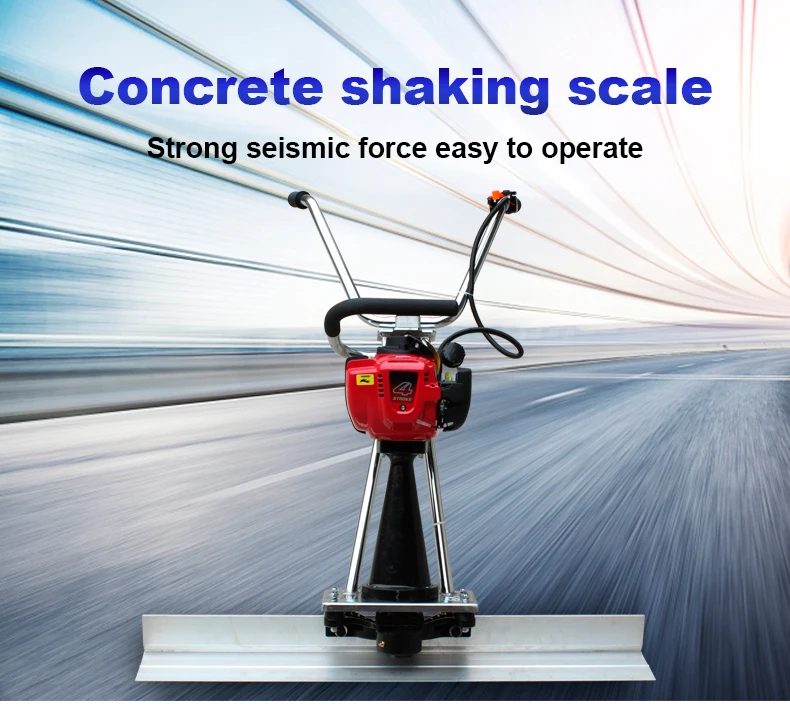 Vibration Leveling Ruler Hand-Held Vibrating Ruler Concrete Screed ...