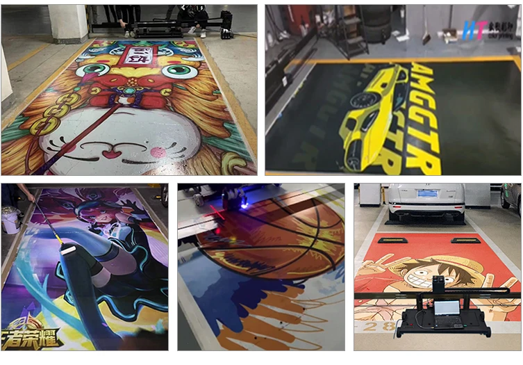 Direct Selling Floor Printing Machine Dx10 3d Automatic Cmykw Uv Inkjet ...