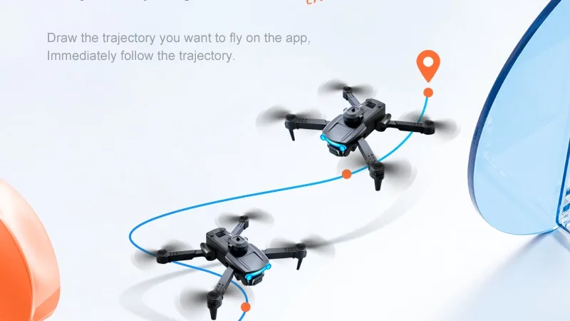 M5 Drone 4k Dual Hd Camera Obstacle Avoidance Optical Flow Location ...