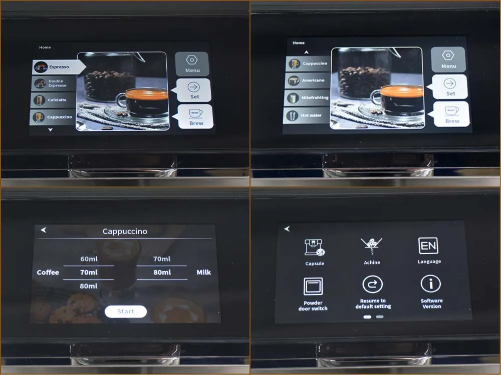 Commercial Coffee Making Machine Full Automatic Espresso Coffee Makers ...