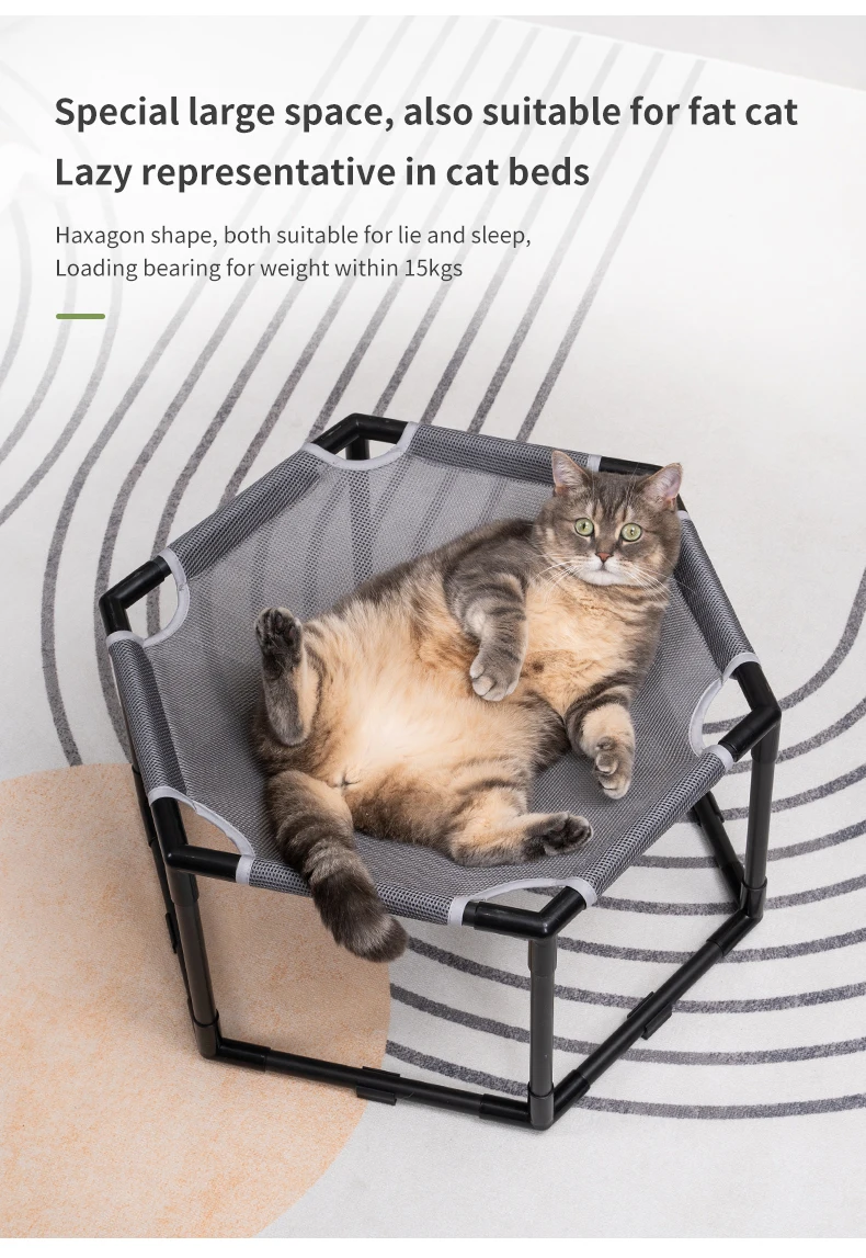 Handmade Stable Structure Outdoor Indoor Pet Hammock Bed
