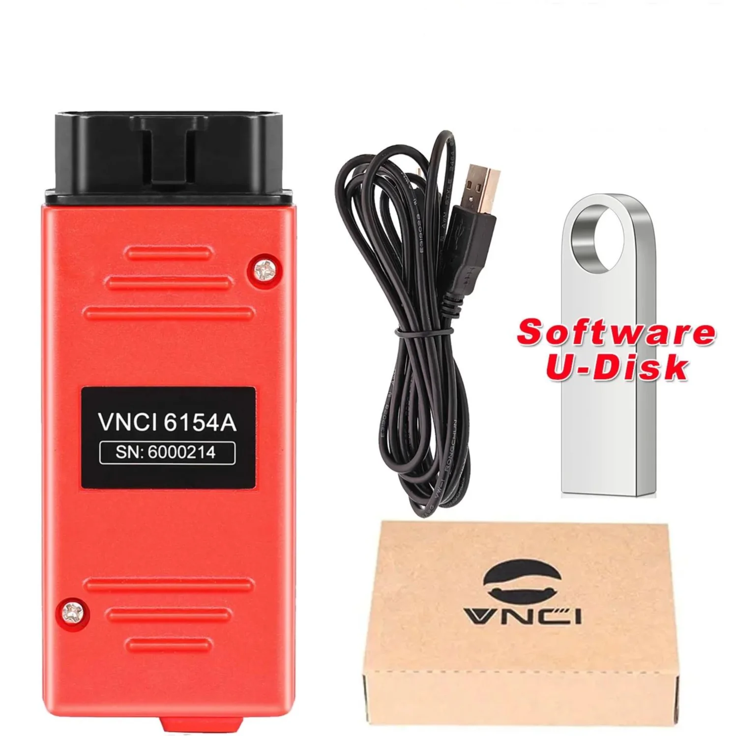 Alibaba.com: VNCI 6154A with CAN FD DOIP V23.0.1 software and OBD2 ...