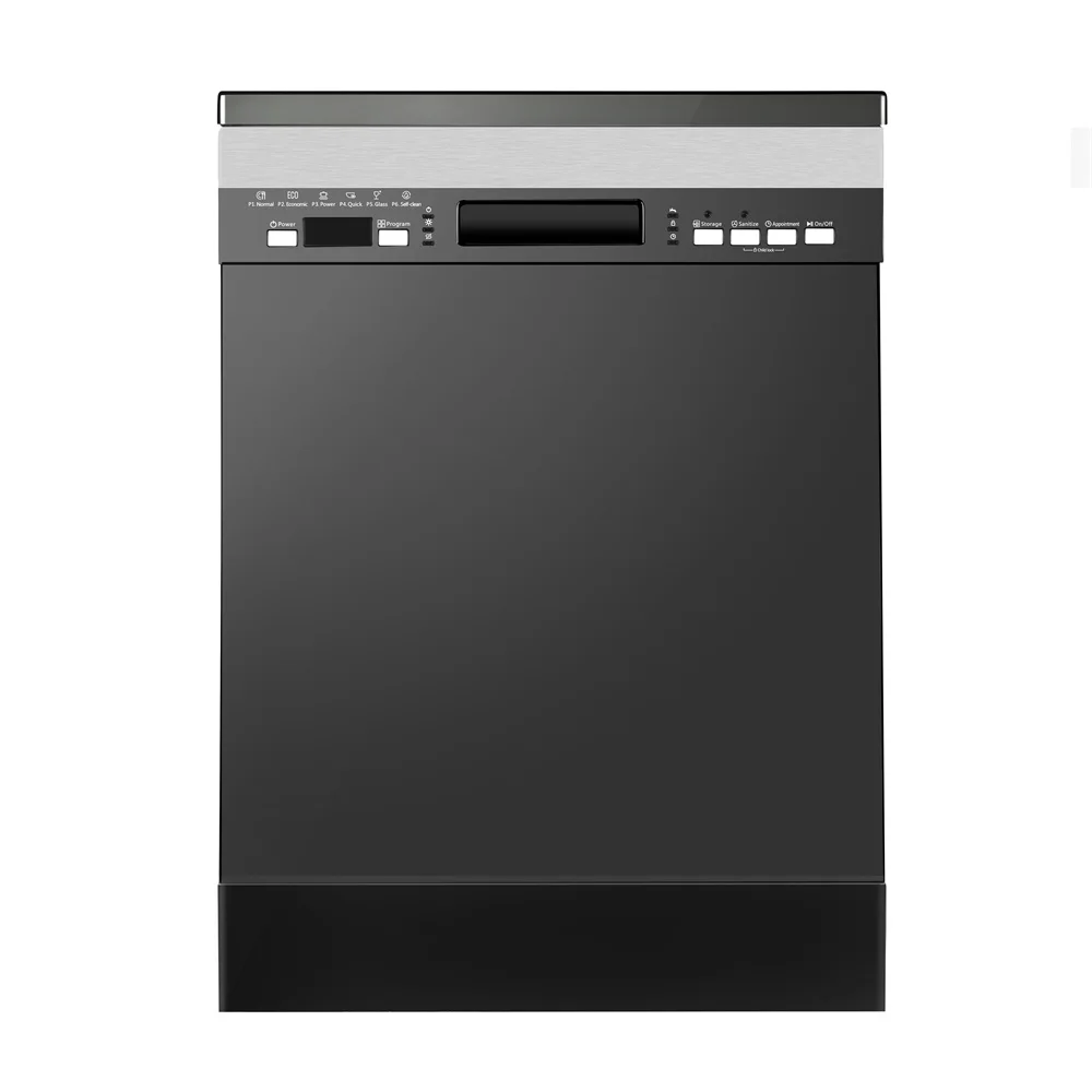 Domestic Free-standing Dishwasher Led Display Countertop Stainless ...
