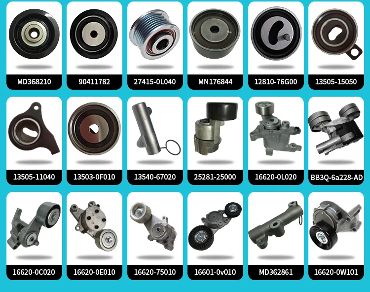 Auto Timing Belt Tensioner Camshaft Idler Pulley for Toyota Hilux Prado ...