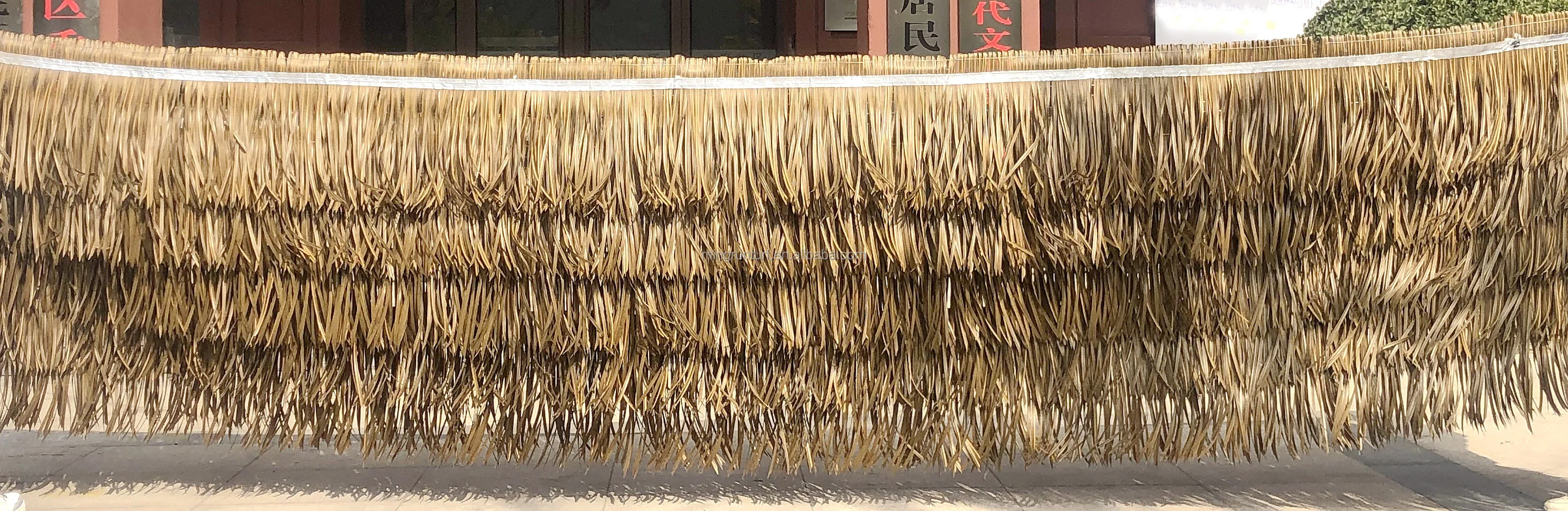 Durable Synthetic Thatch Roof - Mingrun Project Solutions