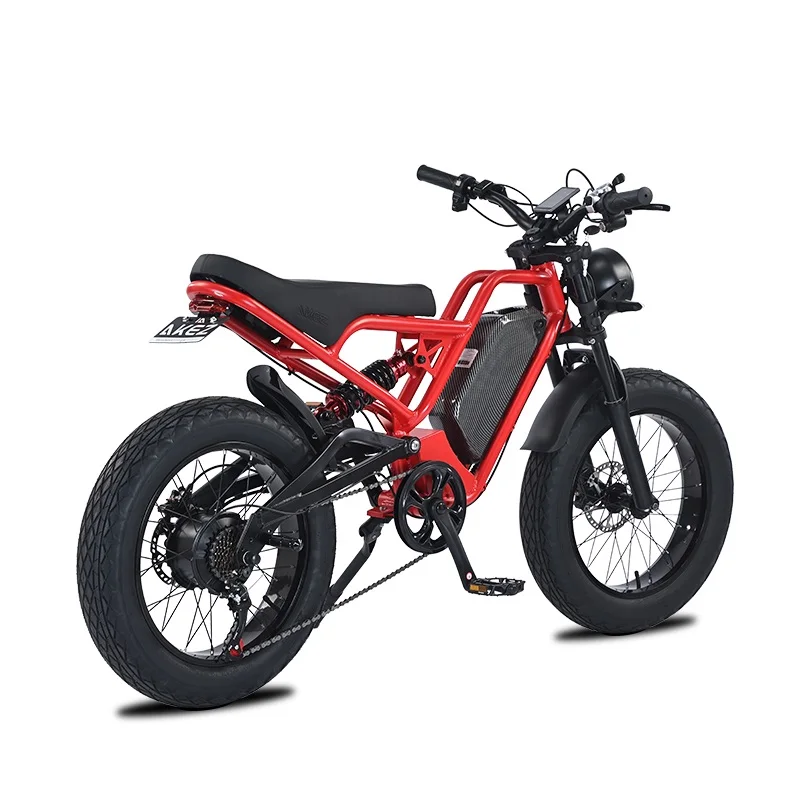High Power Chopper Ebike - 20 Inch Electric Dirt Cross