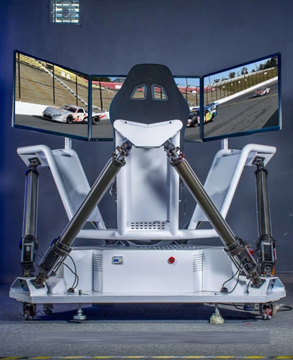 Three Screen Car Driving Simulator - Perfect for Driving Schools