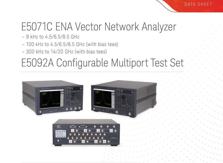 Keysight E5071C ENA Vector Network Analyzer 9 kHz to 20 GHz| Alibaba.com