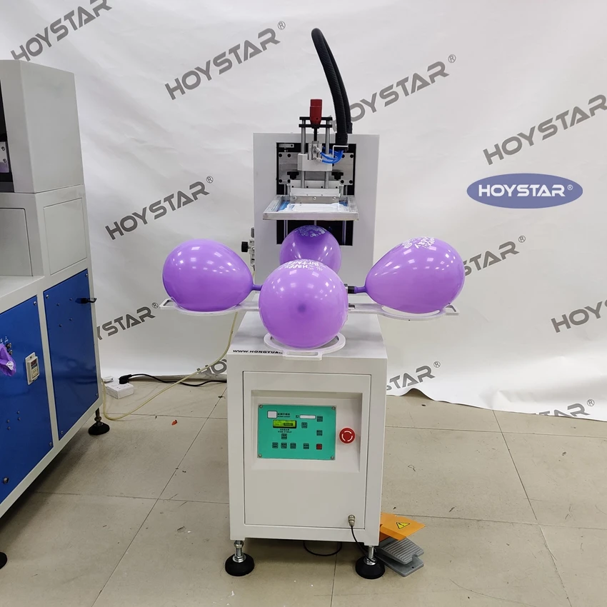 Single Color Balloons Screen Printer - Buy Rotary Screen Printing ...