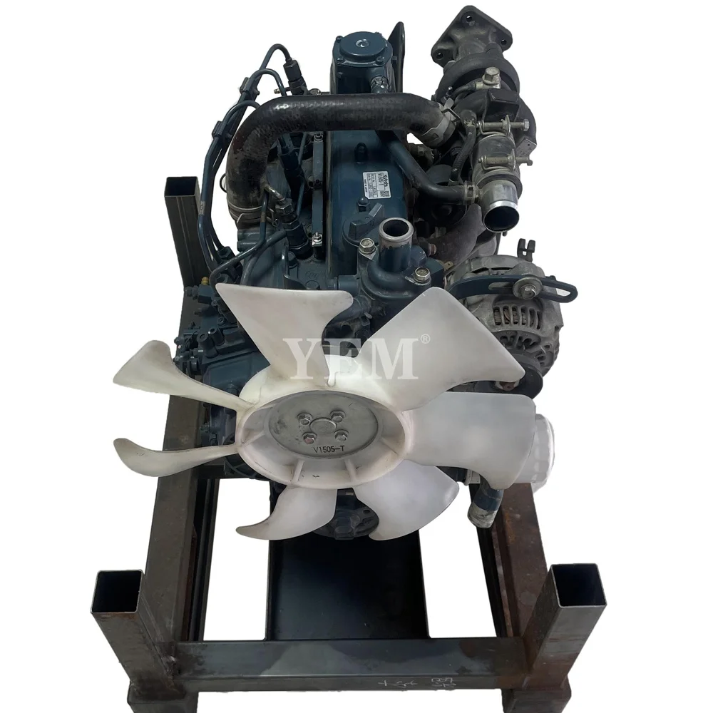 4 Cylinders Diesel Engine Assembly with Turbocharger for Kubota V1505T
