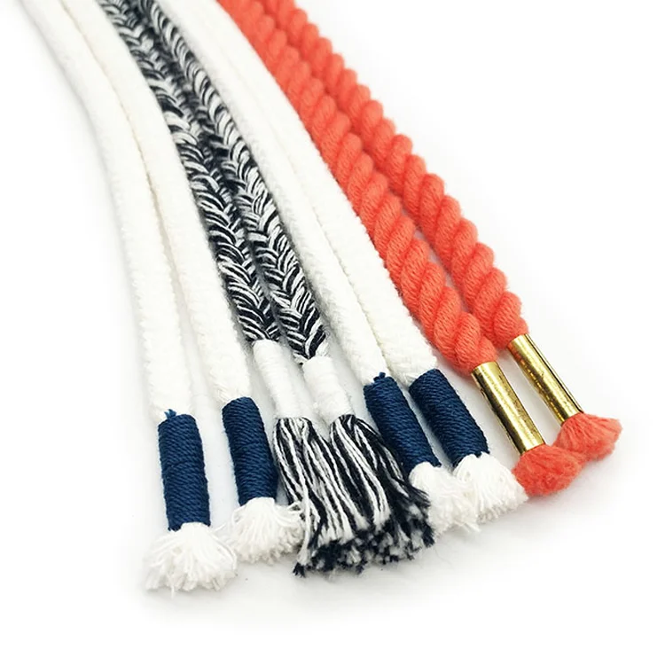 Custom Design Printed Logo Hoodie Drawstrings - Eco-friendly