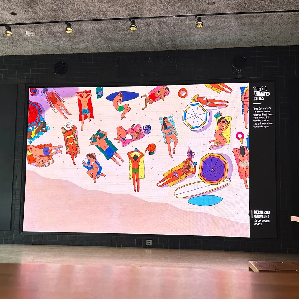 640x480mm Indoor LED Display - 1.86mm Pixel Pitch HD Video Wall
