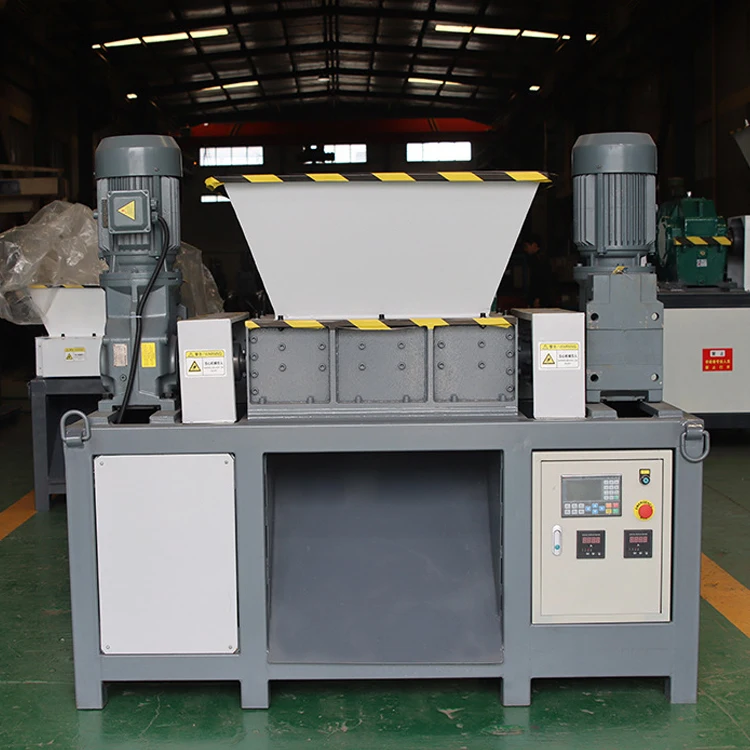 Gasoline Drum Double Shaft Shredder Board Lithium Battery Shredder ...
