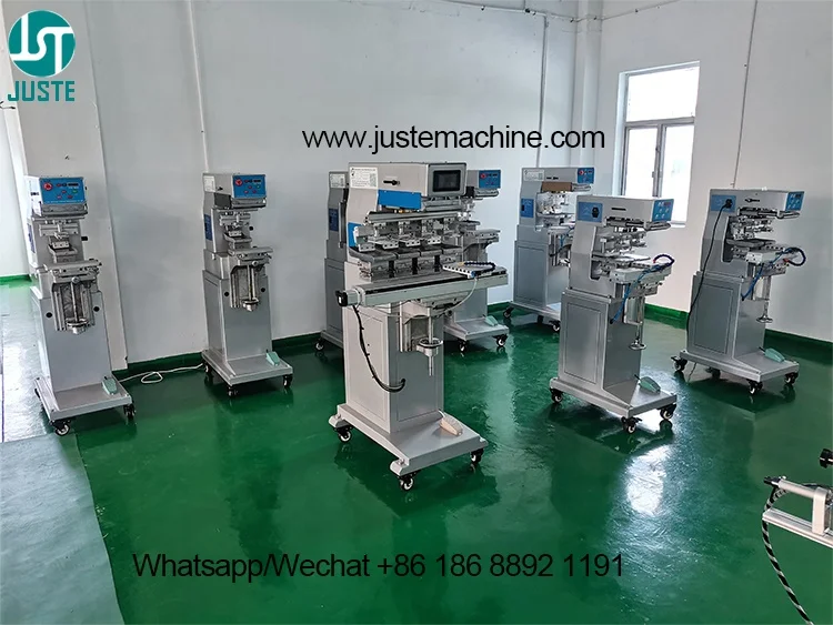 Tampo Print 4 Color Pad Printer Sealed Ink Cup Open Tray Tampografia 4 ...