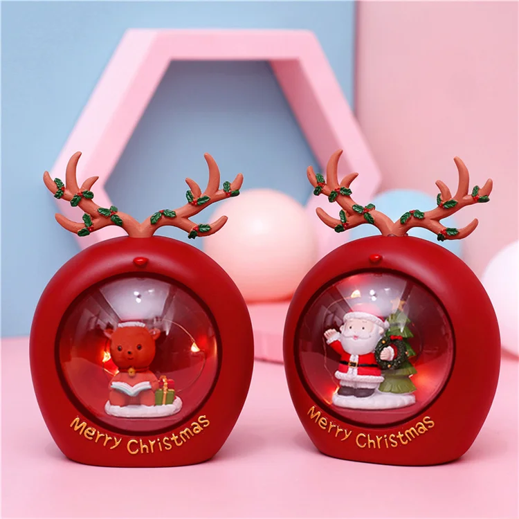 Christmas Decorative Light String Santa Claus Snowman Decorative Light ...