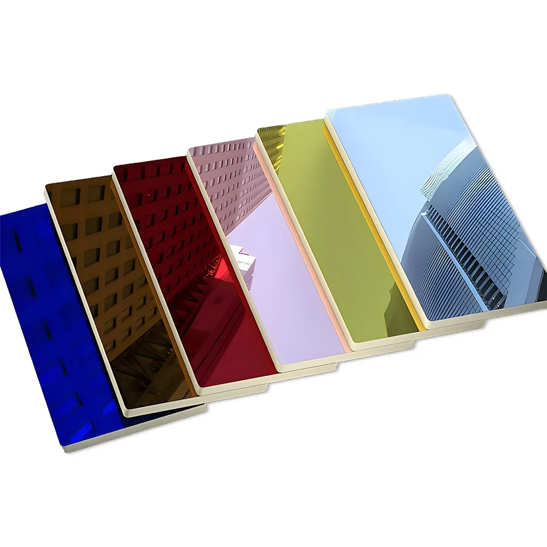 Evrionmental Easy Install Waterproof Material Mirror Series Wpc Wall ...