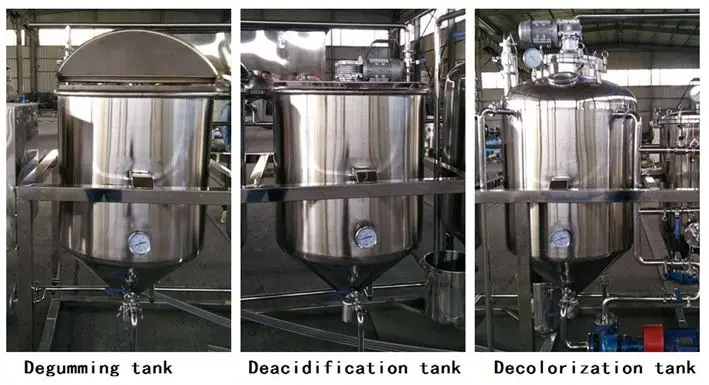 Turnkey Project Automatic Edible Avocado Oil Refinery Machine Palm ...