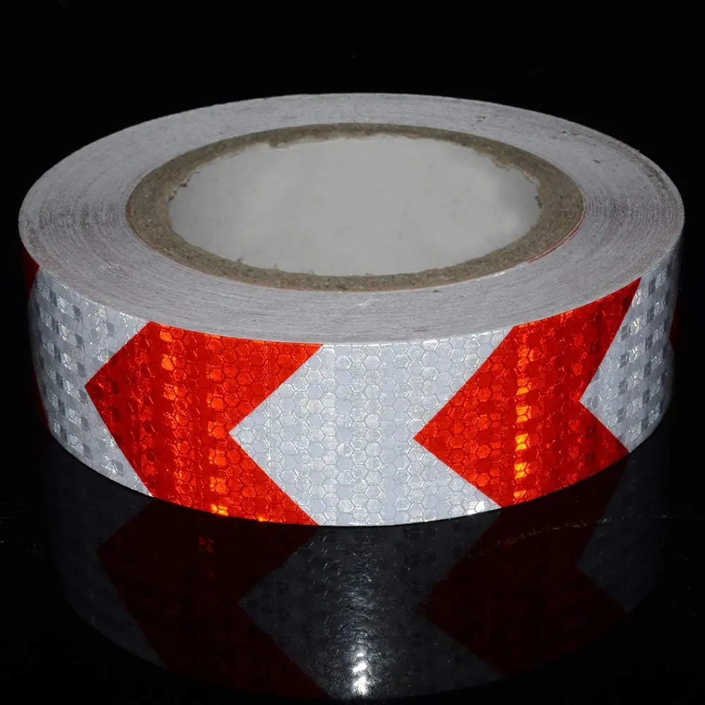 Black Yellow Arrow Reflective Sticker Warning Tape For Truck - Buy ...