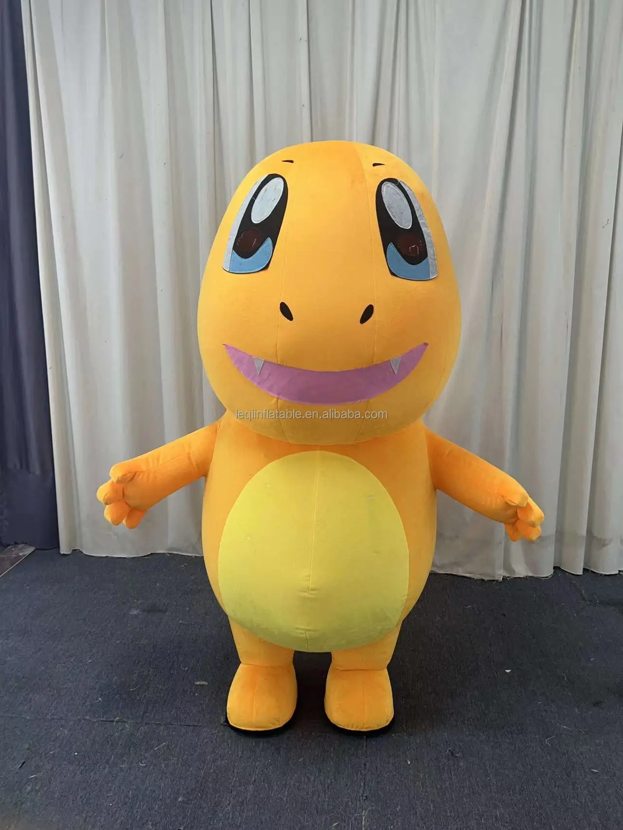 Popular Cartoon Character Pikachu Mascots Inflatable Charmander Mascot ...
