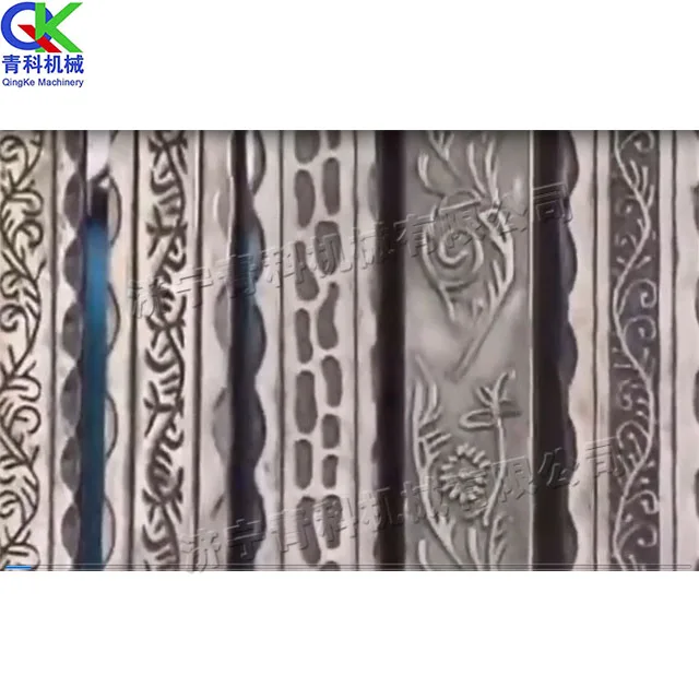 Manual Cold Rolling Embossing Machine Bench Door Frame Embossing ...