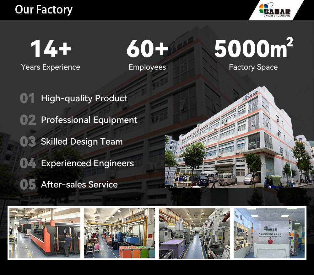 Bahar Enclosure Wall Mounting ABS Plastic Boxes 50021-50032