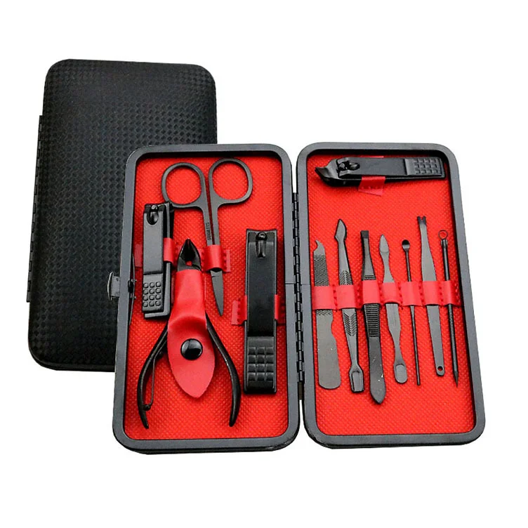 Stainless Steel Manicure Pedicure Set Finger Toe Care Tool Professional ...