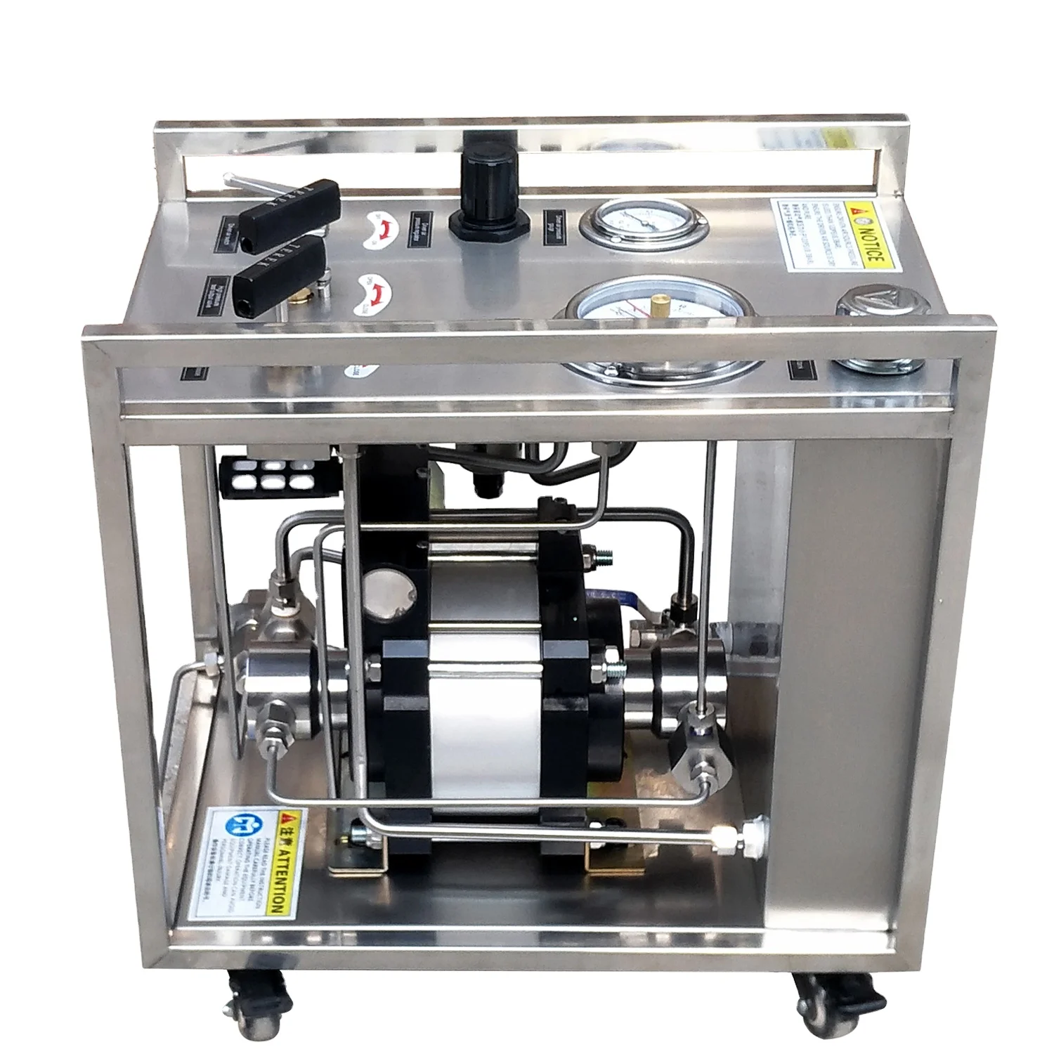 Terek Pneumatic 10 To 50000 Psi Hydraulic Pump Test Bench For Valve ...