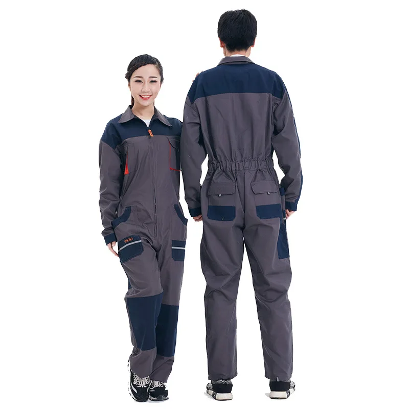 Plus Size Work Overall Uniform Men Women Working Coveralls Welding Suit ...