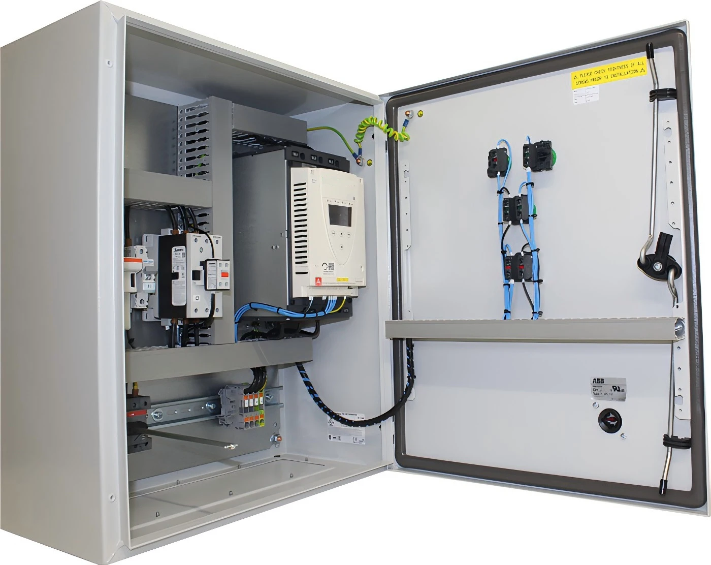 3-Phase 380V Star Delta Motor Starter Panel Box 5.5KW 7.5KW 11KW ...